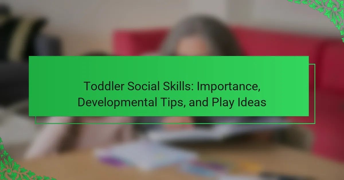 Toddler Social Skills: Importance, Developmental Tips, and Play Ideas ...